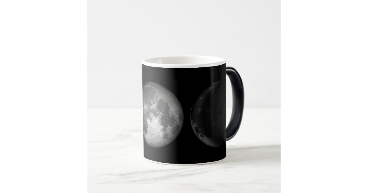 Moon - Triple Goddess symbol Color Morph Mug | Zazzle
