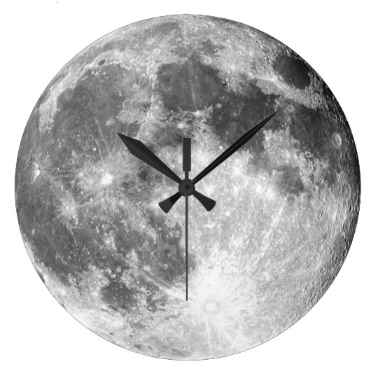 Moon Wall Clock | Zazzle.com