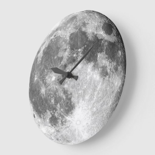 Moon Wall Clock | Zazzle