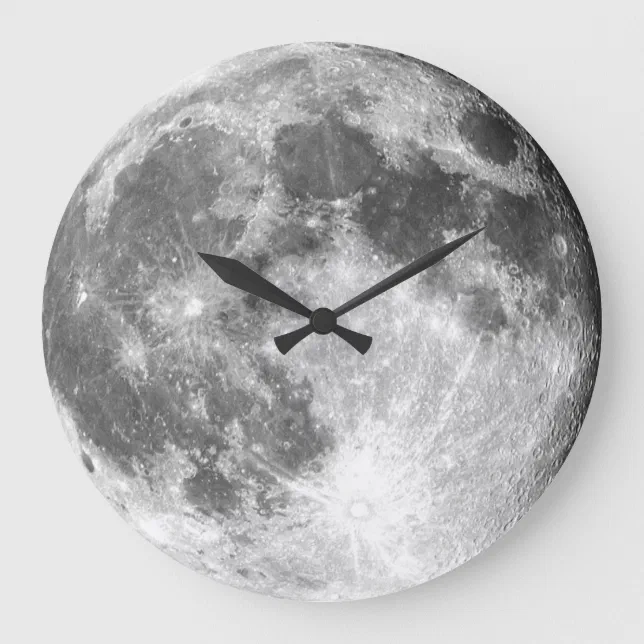 Moon Wall Clock | Zazzle