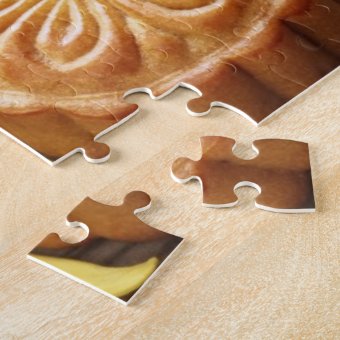 Mooncake and tea,Chinese mid autumn festival Jigsaw Puzzle | Zazzle