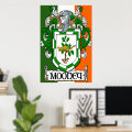Mooney Coat of Arms Flag Poster Print | Zazzle