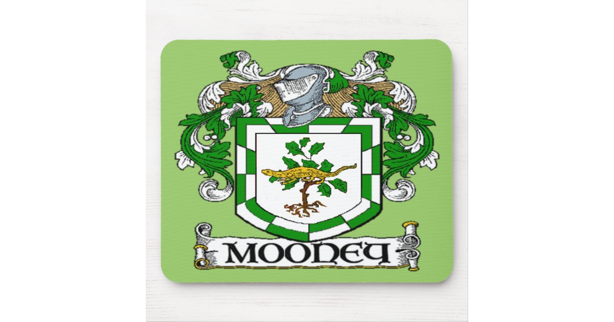 Mooney Coat of Arms Mouse Pad | Zazzle