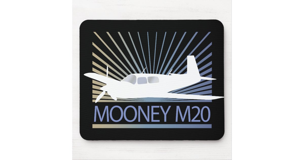 Mooney M20 Aviation Mouse Pad | Zazzle