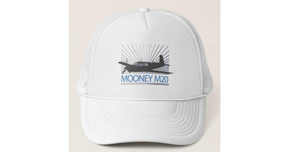 Mooney M20 Aviation Trucker Hat | Zazzle
