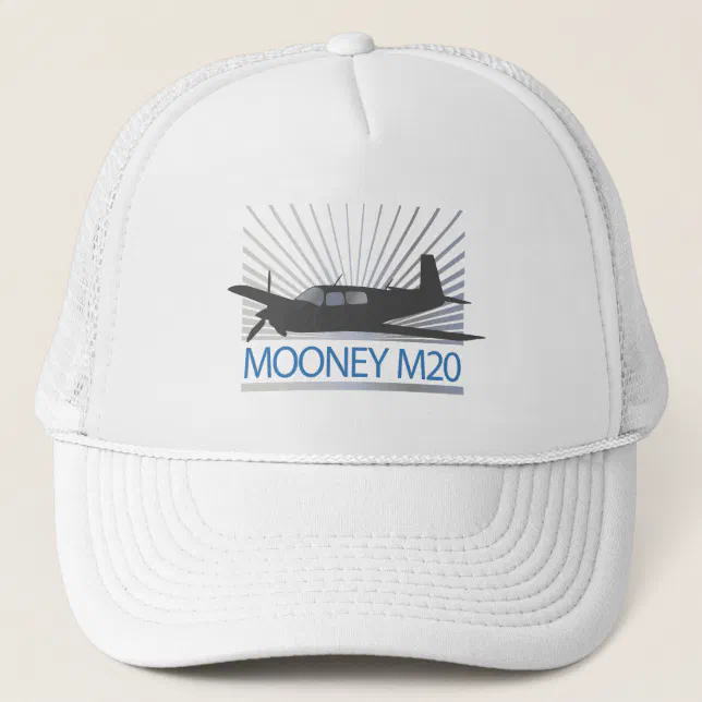 Mooney M20 Aviation Trucker Hat | Zazzle