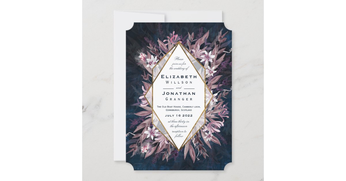 Moonlight Garden Invitation | Zazzle