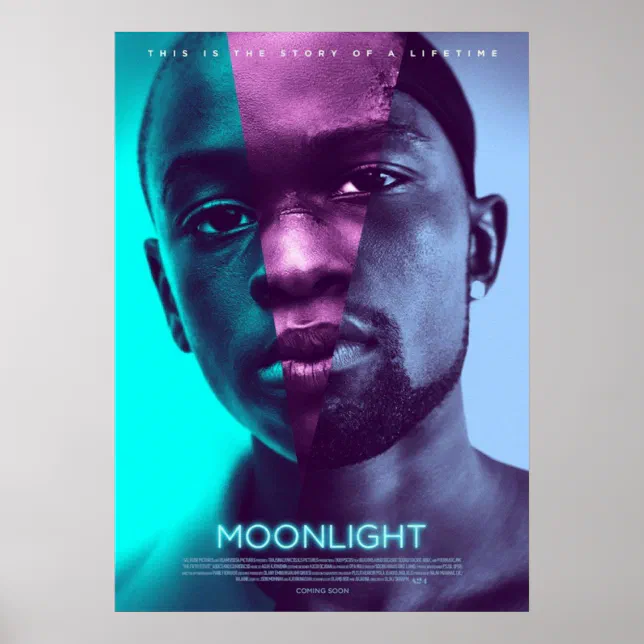 moonlight movie poster | Zazzle