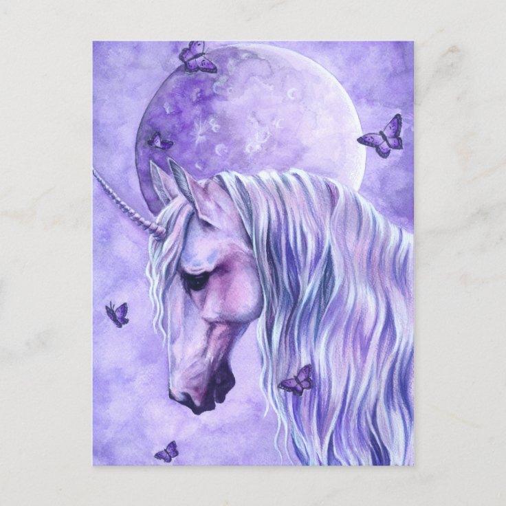 Moonlit Magic Postcard | Zazzle