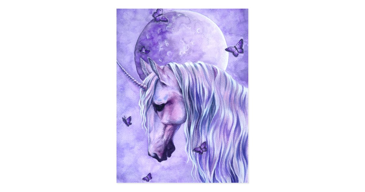 Moonlit Magic Postcard | Zazzle.com
