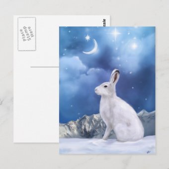 Moonlit Sentinel Postcard | Zazzle