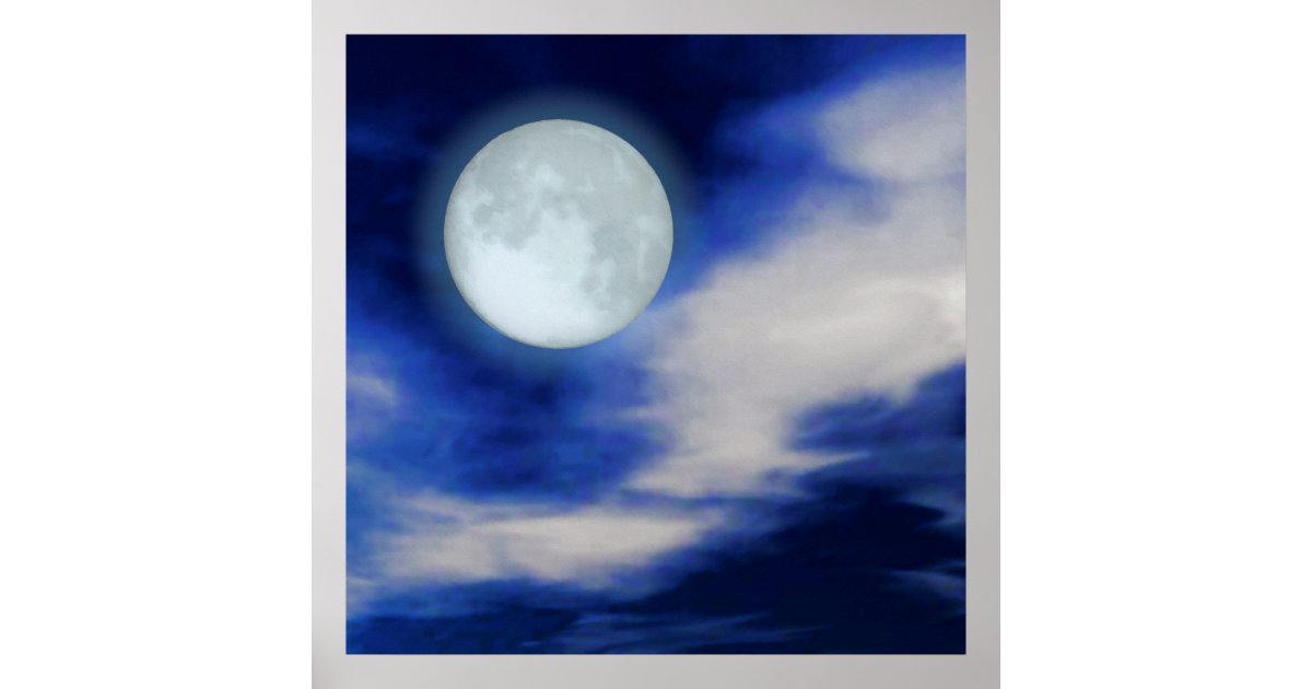 Moonscape print | Zazzle