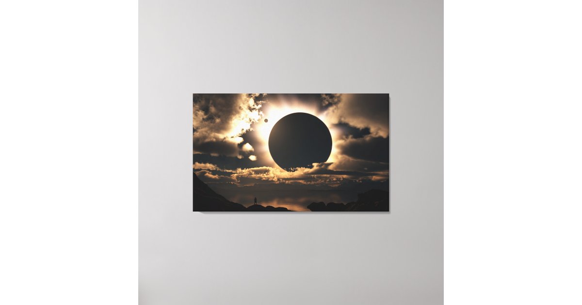 Moonshadow Canvas Print | Zazzle