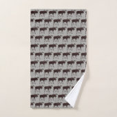 Moose Bath Towel Set Custom Canada Moose Towels | Zazzle