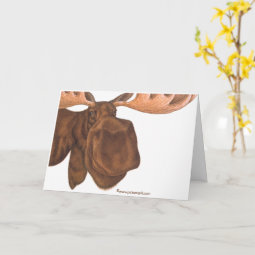 moose card | Zazzle