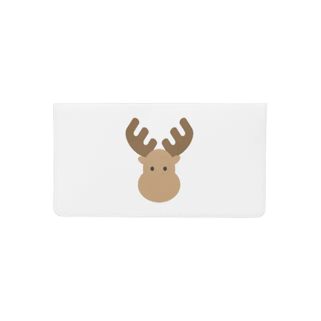 Moose Checkbook Cover | Zazzle