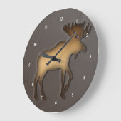 Moose Clock 2 | Zazzle