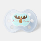 Cartoon Moose Pacifier | Zazzle.com