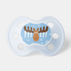 Cartoon Moose Pacifier | Zazzle.com