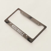 Moosemobile - Moose Silhouettes Custom License Plate Frame | Zazzle