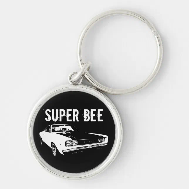 Mopar - 1968 Dodge Coronet Super Bee - Superbee Keychain | Zazzle