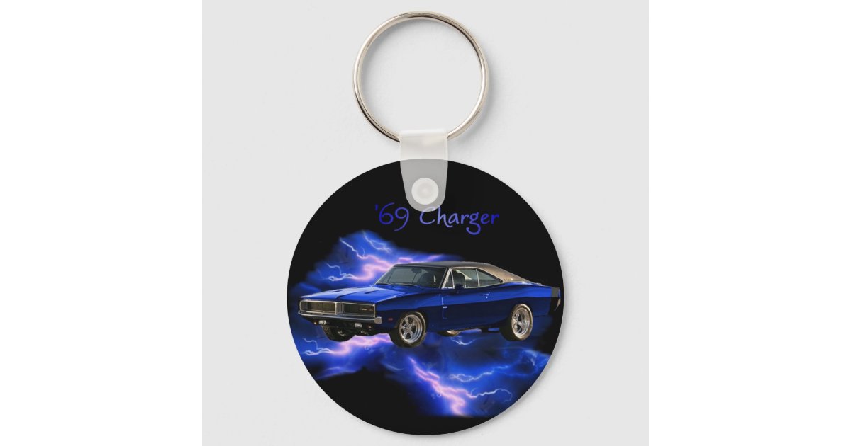 Mopar: '69 Dodge Charger Keychain | Zazzle