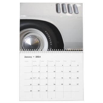 Mopar Car Calendar | Zazzle