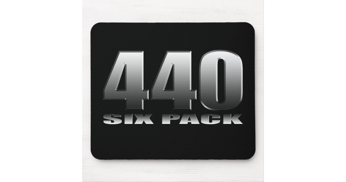 Mopar Dodge 440 Six Pack Mouse Pad | Zazzle
