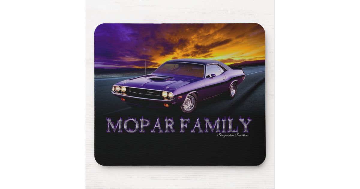 MOPAR FAMILY MOUSE PAD | Zazzle