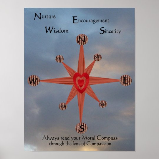 Moral Compass 2 Poster | Zazzle.com