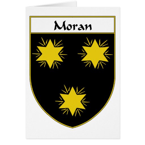Moran Coat of Arms/Family Crest Greeting Card | Zazzle
