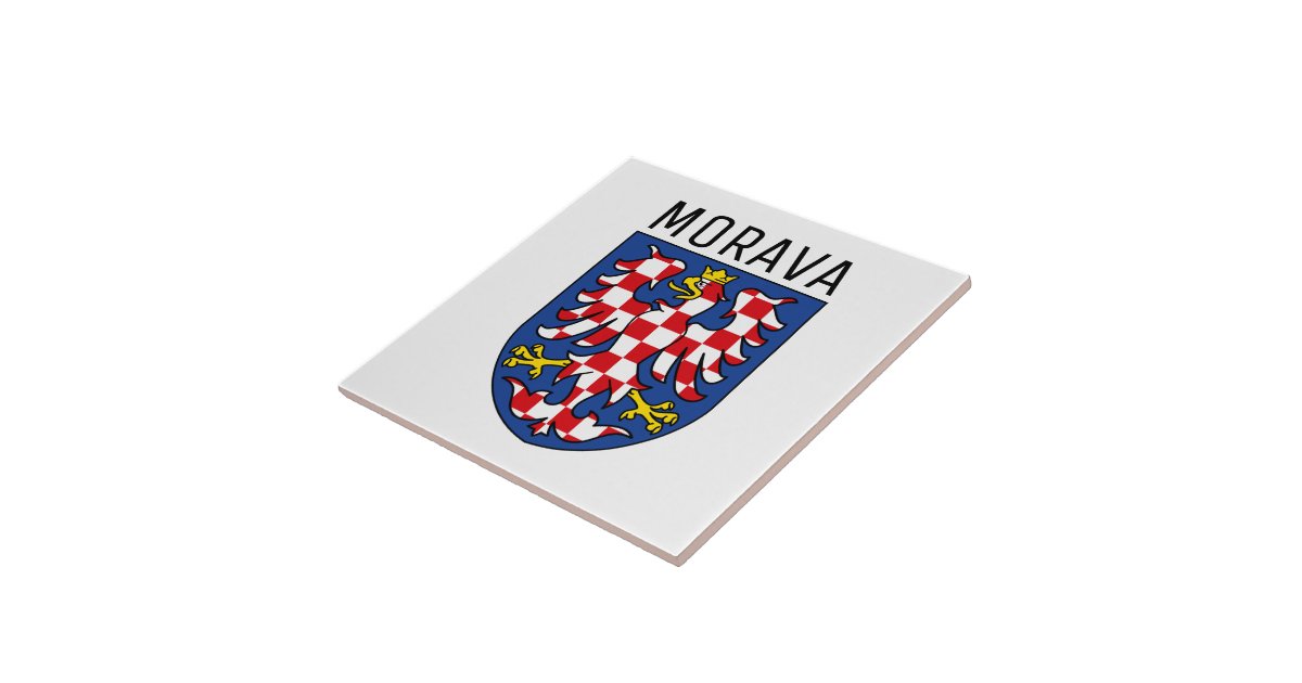 Moravia coat of arms - CZECHIA Ceramic Tile | Zazzle
