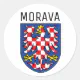 Moravia coat of arms - CZECHIA Classic Round Sticker | Zazzle