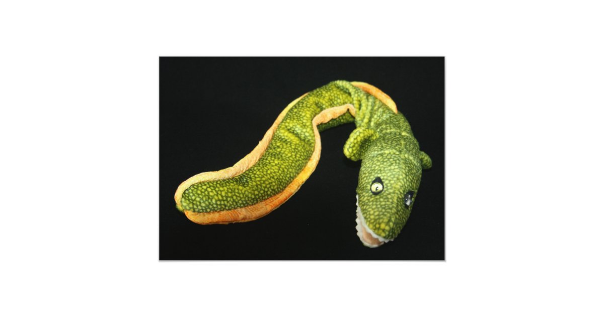 Moray Stuffed Toy Eel Invitation | Zazzle.com