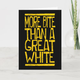 more bite card | Zazzle