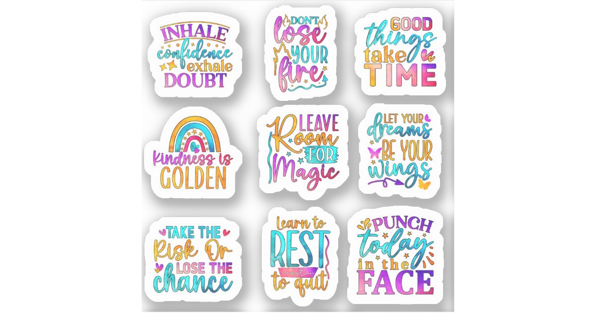More Gentle Reminders Sticker | Zazzle