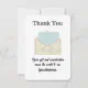 more Letter Carrier Mailman Postal Mail Carrier Thank You Card | Zazzle