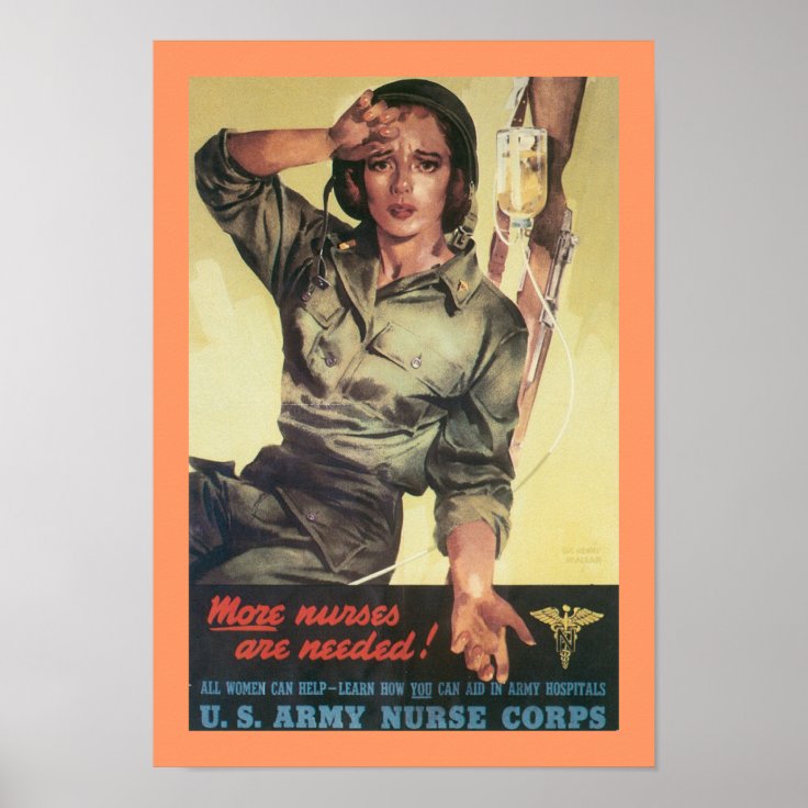 More Nurses Are Needed! Poster | Zazzle