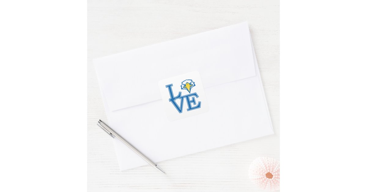 Morehead Love Square Sticker | Zazzle