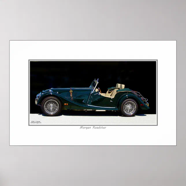 MORGAN ROADSTER POSTER | Zazzle