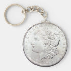 Morgan Silver Dollar Keychain | Zazzle.com
