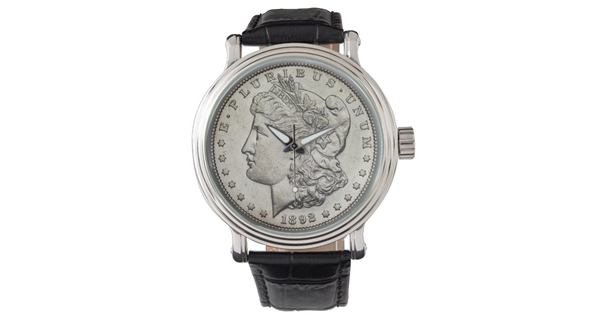 Morgan Silver Dollar Watch | Zazzle