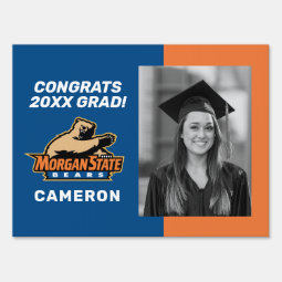 Morgan State Graduate Sign | Zazzle