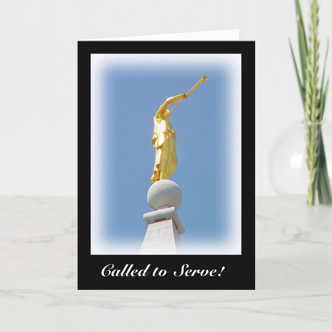 Mormon Missionary: Called to Serve Greeting Card | Zazzle