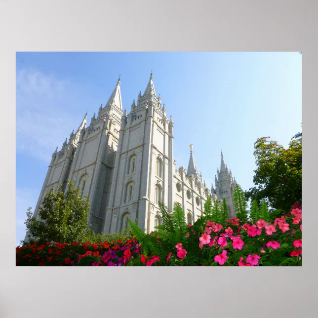 Mormon Temple Poster | Zazzle