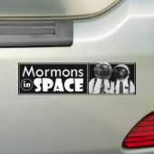 Mormons in Space Bumper Sticker | Zazzle