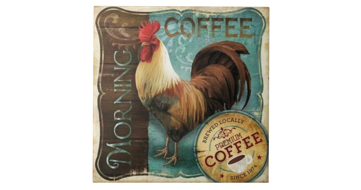 Morning Coffee Tile | Zazzle