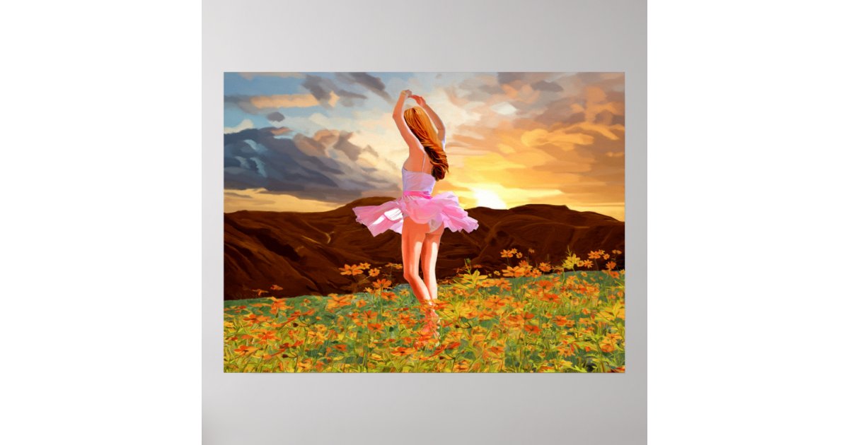 Morning Dancer Poster | Zazzle