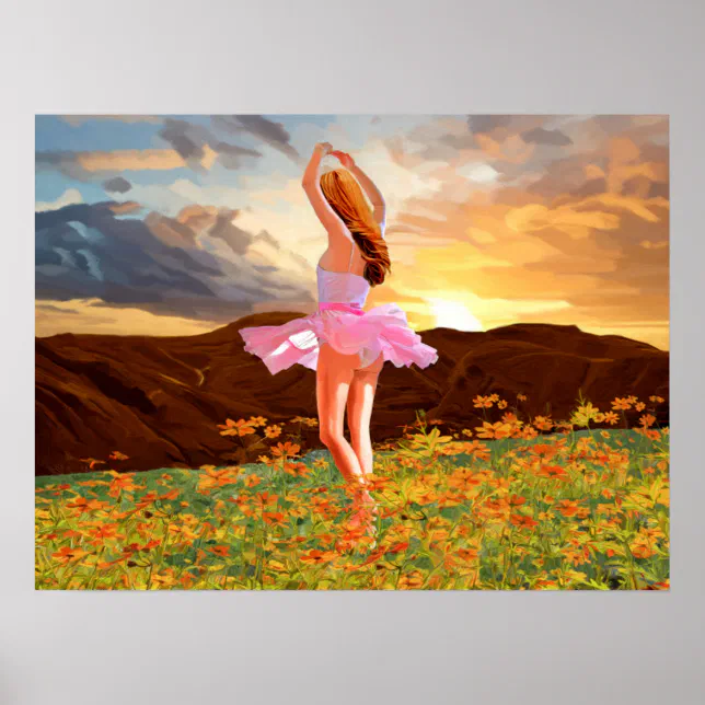 Morning Dancer Poster | Zazzle