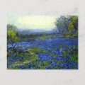 Morning in the Bluebonnets Postcard | Zazzle